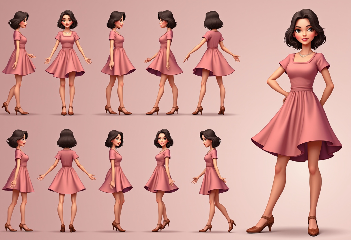 Flux 角色一致表-ComfyUI工作流-AI资源库